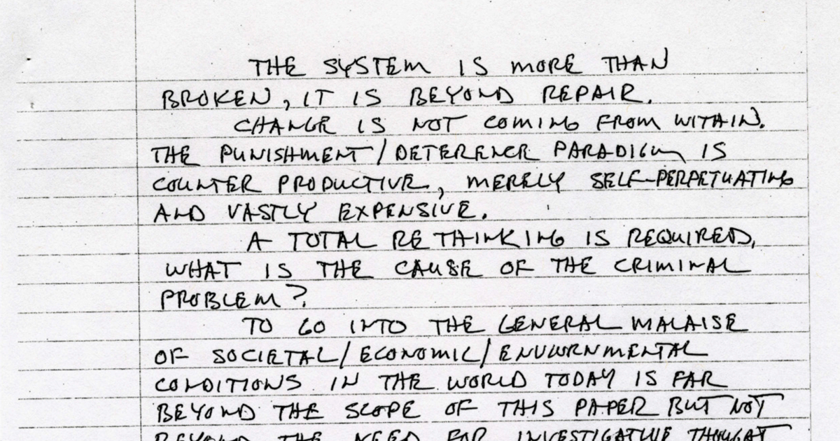 A Platform for Prison Witness - American Prison Writing Archive - Inquest